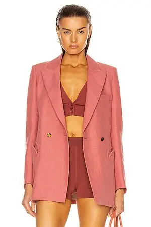 BLAZÉ MILANO Midday Sun Everyday Blazer In Pink