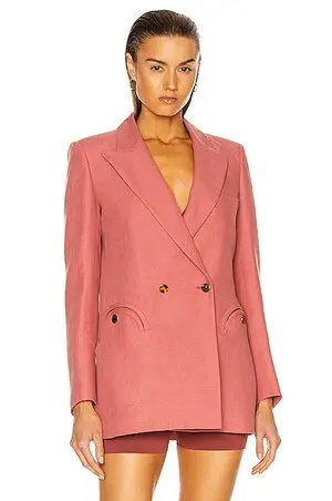 BLAZÉ MILANO Midday Sun Everyday Blazer In Pink