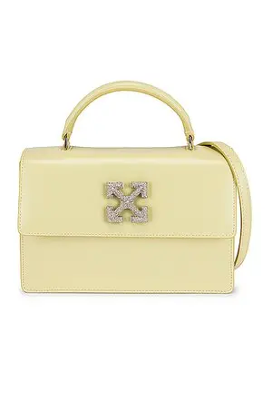 Off-White Jitney 1.4 Bag In Yellow