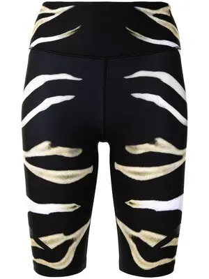 Camilla Zebra Print Bike Shorts