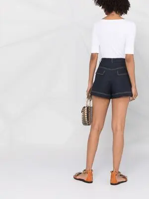 Ralph Lauren Judy Boat Neck Top - White