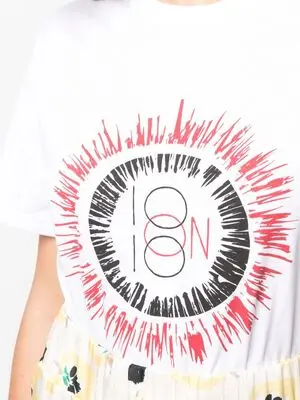 10 CORSO COMO Sun Logo Graphic T-shirt