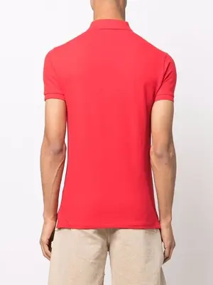 Polo Ralph Lauren Embroidered Logo Polo Shirt - Red