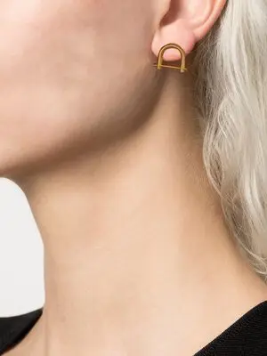 THIRD CROWN Arc Stud Earrings