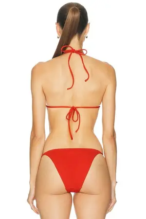 Matteau String Triangle Bikini Top