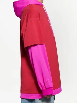 Balenciaga Oversize Layered T-shirt Hoodie