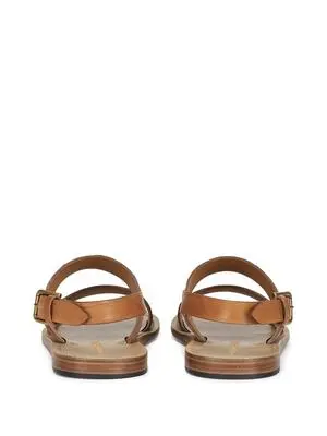 Dolce & Gabbana Pantheon Leather Sandals