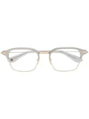 Dita Typographer Wayfarer-frame Glasses - Grey