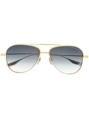 Dita Subsystem Pilot-frame Sunglasses - Silver