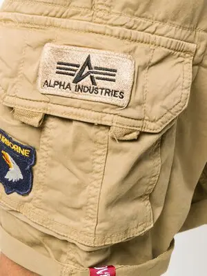Alpha Industries Multi-patch Cargo Shorts