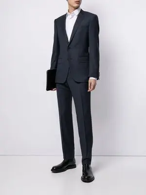 Giorgio Armani Long-sleeved Button-up Shirt - White