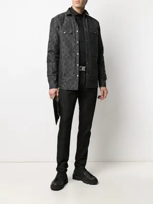 Philipp Plein Iconic Plein Diamond-cut Shirt