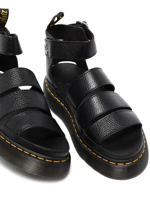 Dr. Martens Clarissa Ii Quad Buckle Strap Sandals - Black
