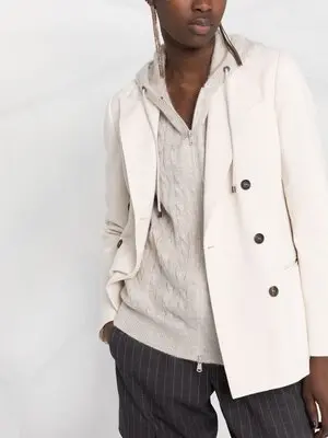 Brunello Cucinelli Double-breasted Pea Coat