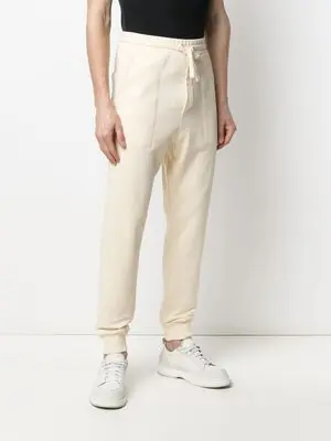 Nanushka Logo-embroidered Track Pants - Neutrals