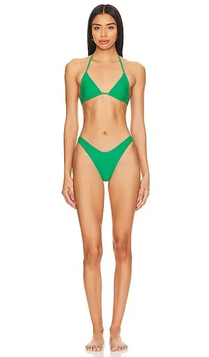 LOVEWAVE The Ryder Bikini Bottom - Kelly Green