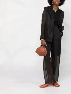 JIL SANDER Sheer Layered Trousers