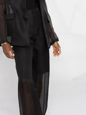 JIL SANDER Sheer Layered Trousers