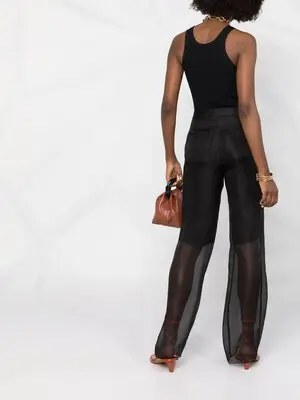 JIL SANDER Sheer Layered Trousers