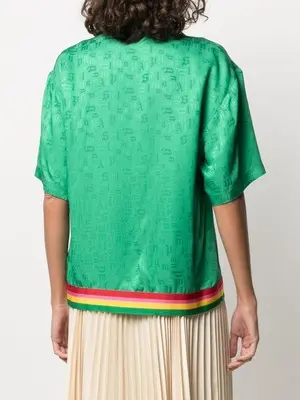 Palm Angels Button-up Long-sleeve Shirt