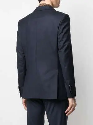 BILLIONAIRE Crest Motif Wool Blazer