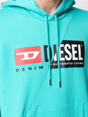 DIESEL® Logo-print Hoodie