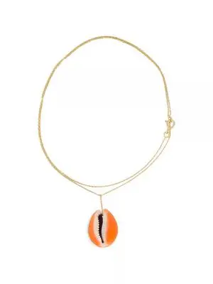 AURÉLIE BIDERMANN Shell Pendant Necklace - Gold