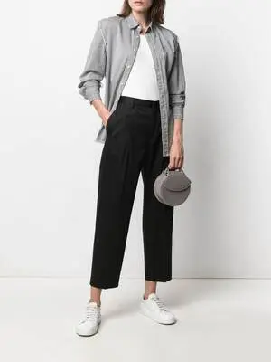 Woolrich Dart-detail Tapered Trousers