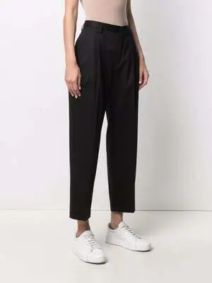 Woolrich Dart-detail Tapered Trousers