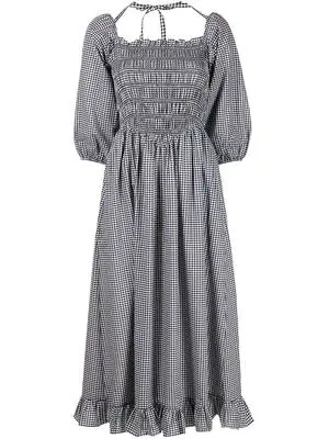bandeau midi summer dress CLAUDIA BANDEAU MIDI DRESS | Sleeveless Maxi Dress