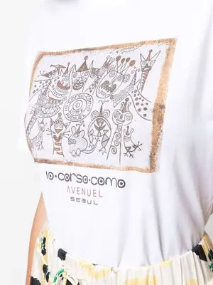10 CORSO COMO Seoul Shop Print T-shirt