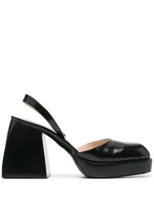 NODALETO High-shine Pumps - Black