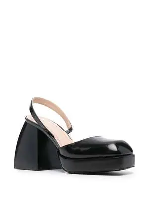 NODALETO High-shine Pumps - Black