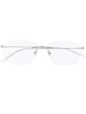 Montblanc Rimless Eyeglasses - White