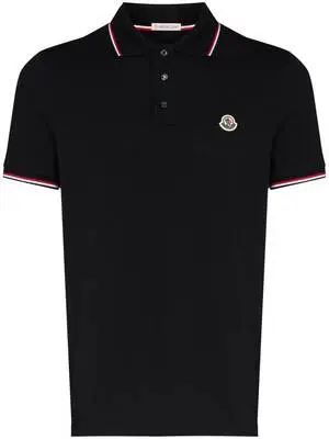 Moncler Logo-patch Polo Shirt