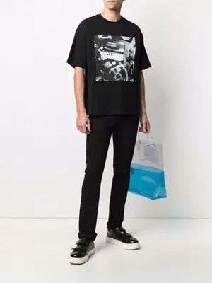 Opening Ceremony Logo Patch Skinny Jeans