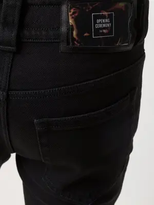 Opening Ceremony Logo Patch Skinny Jeans