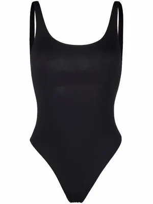 Palm Angels Logo-print One-piece - Black