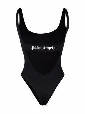 Palm Angels Logo-print One-piece