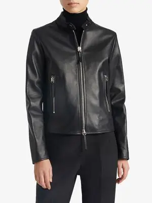GIUSEPPE ZANOTTI Leather Jacket