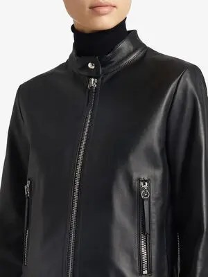 GIUSEPPE ZANOTTI Leather Jacket