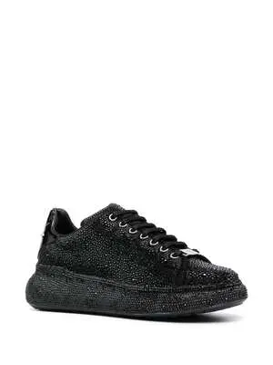 Philipp Plein Crystal-embellished Low-top Sneakers