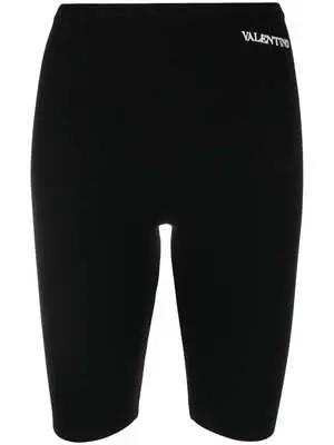 Valentino Garavani Logo-embroidered Cycling Shorts