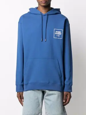 Opening Ceremony Graphic-print Hoodie - Blue