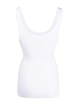 Hanro Scoop Neck Sleeveless Top - White