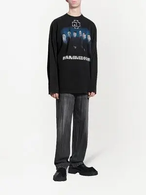 Balenciaga Rammstein Long-sleeve Top