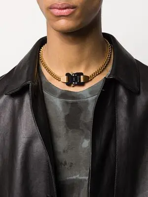 1017 Alyx 9sm Chain-link Buckle Necklace