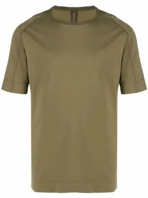 Transit Exposed Stitch-detail T-shirt Green