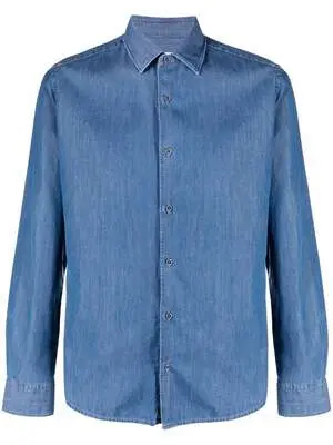 Altea Button-up Denim Shirt - Blue