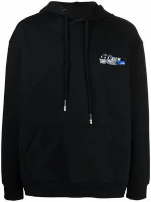 ADER ERROR Logo Print Pullover Hoodie